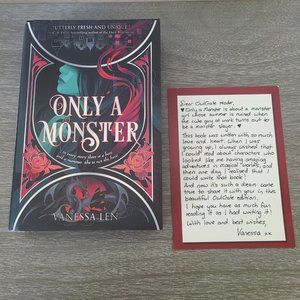 Vanessa Len Book | Other | Only A Monster Signed Owlcrate Edition By ...